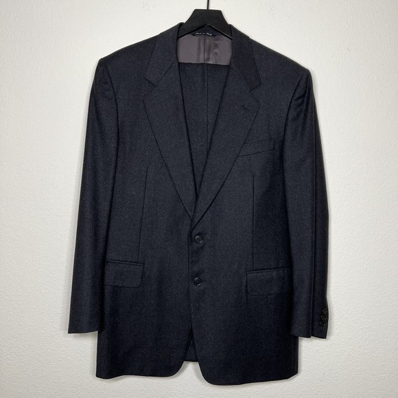 Canali | Suits & Blazers | Canali Milano Mens Two Piece Suit Charcoal ...